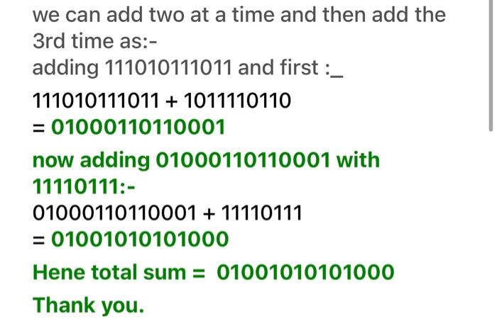 Solved 2. Subtract 110101110111 from 1. 3. Find the product | Chegg.com