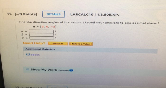Solved 11. [-13 Points) DETAILS LARCALC10 11.3.505.XP. Find | Chegg.com Solved 11. [-13 Points) DETAILS LARCALC10 11.3.505.XP. Find | Chegg.com