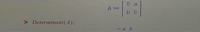 Solved A:=[0ba0] | Chegg.com