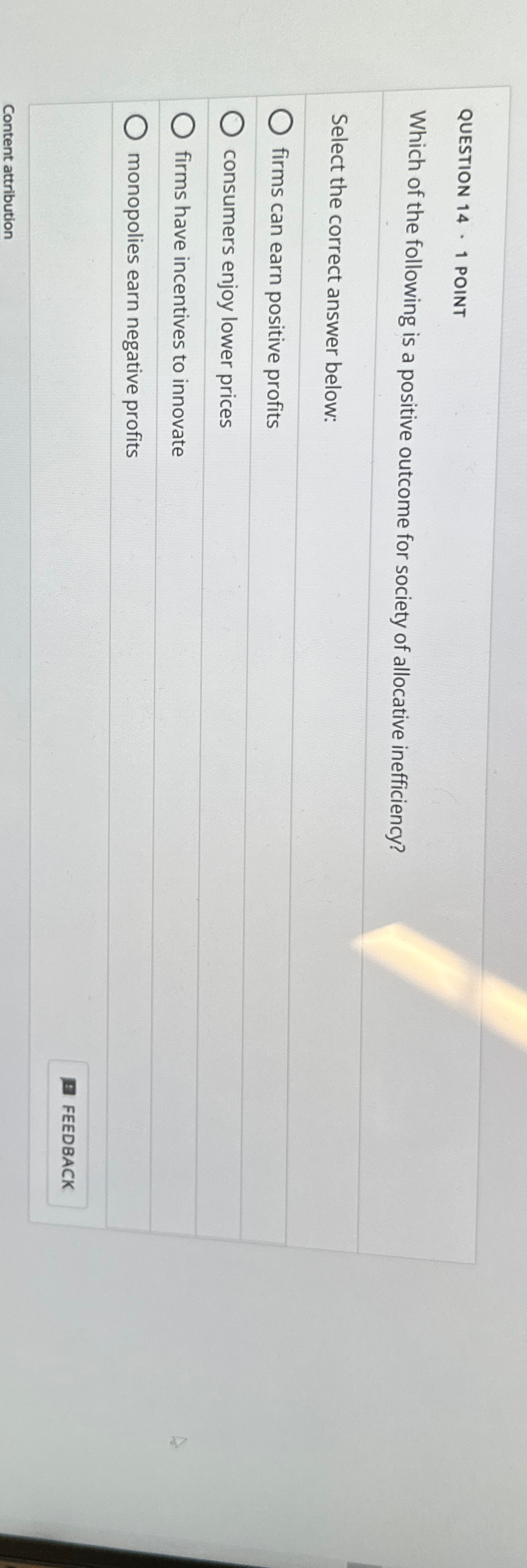 Solved QUESTION 14 - 1 ﻿POINTWhich of the following is a | Chegg.com