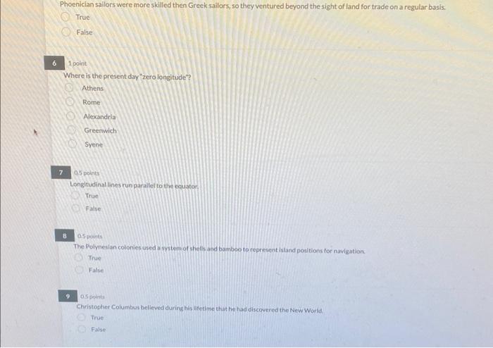 Solved Module 6: Homework: A History of Marine Science 1 | Chegg.com