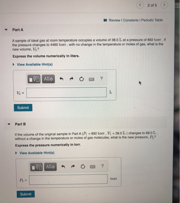 Solved Review Constants 1 Periodic Table Part A A | Chegg.com