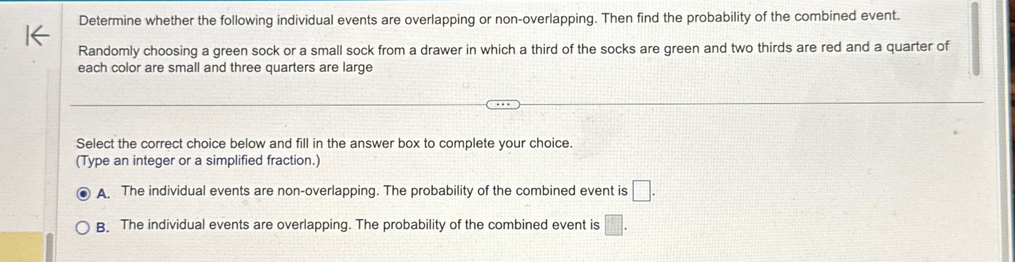 Solved Determine whether the following individual events are | Chegg.com