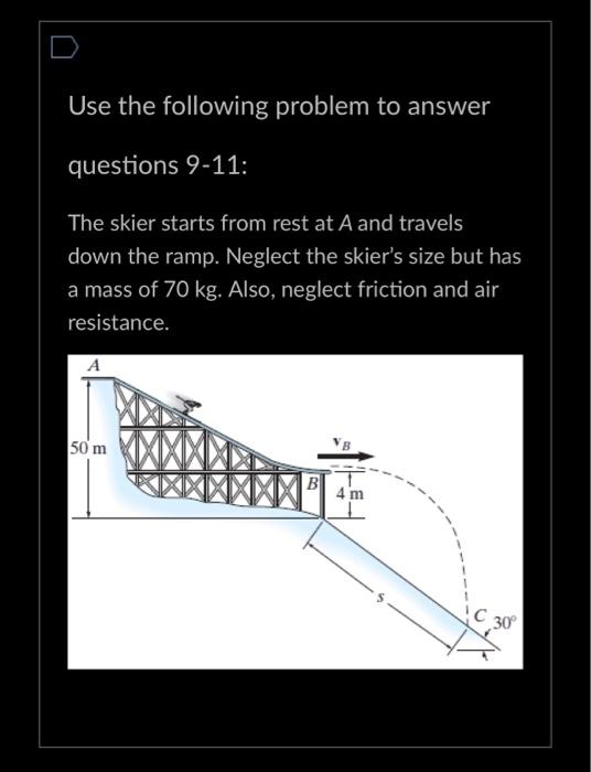 Solved Use the following problem to answer questions 9-11: | Chegg.com
