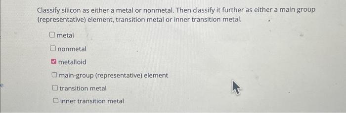 Solved Element Q is a theoretical nonmetal with atomic | Chegg.com