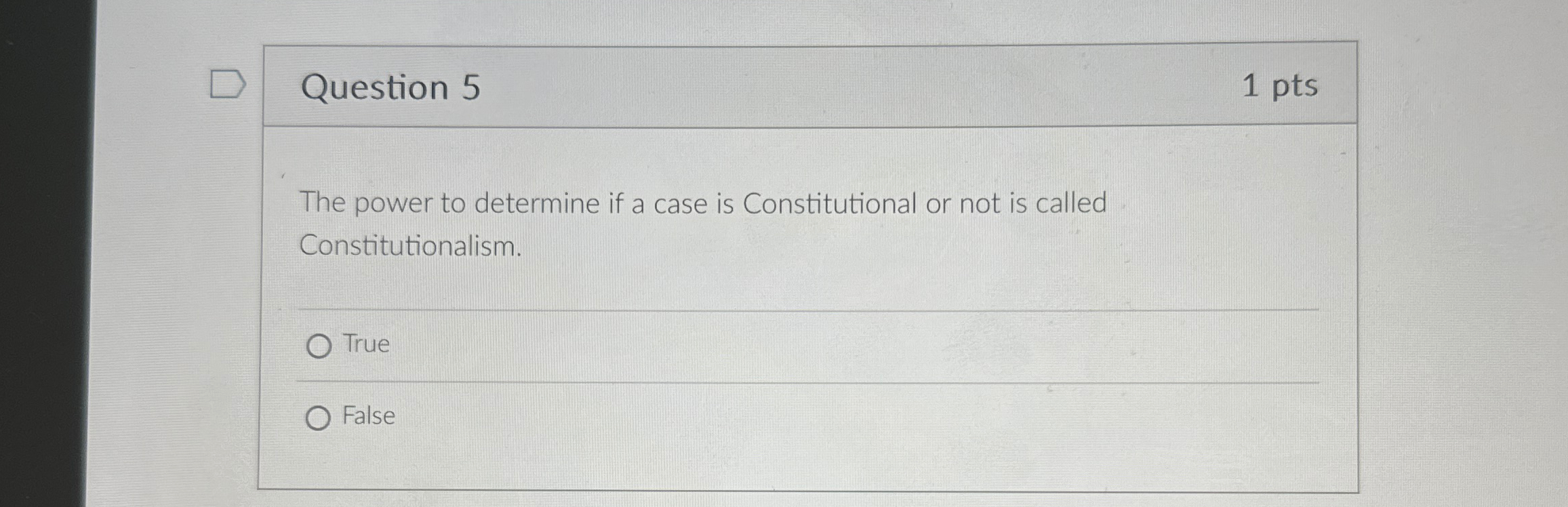 Solved Question 51 ﻿ptsThe power to determine if a case is | Chegg.com