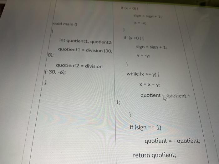 Solved the main function and one subroutine function called | Chegg.com