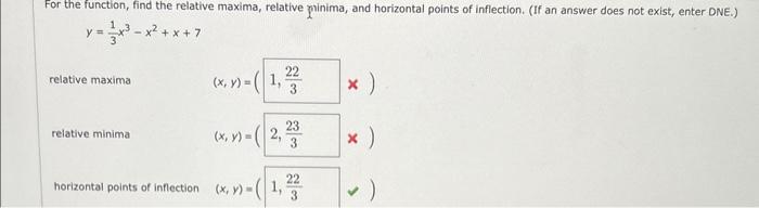 Solved very confused how to find max and min please show all | Chegg.com