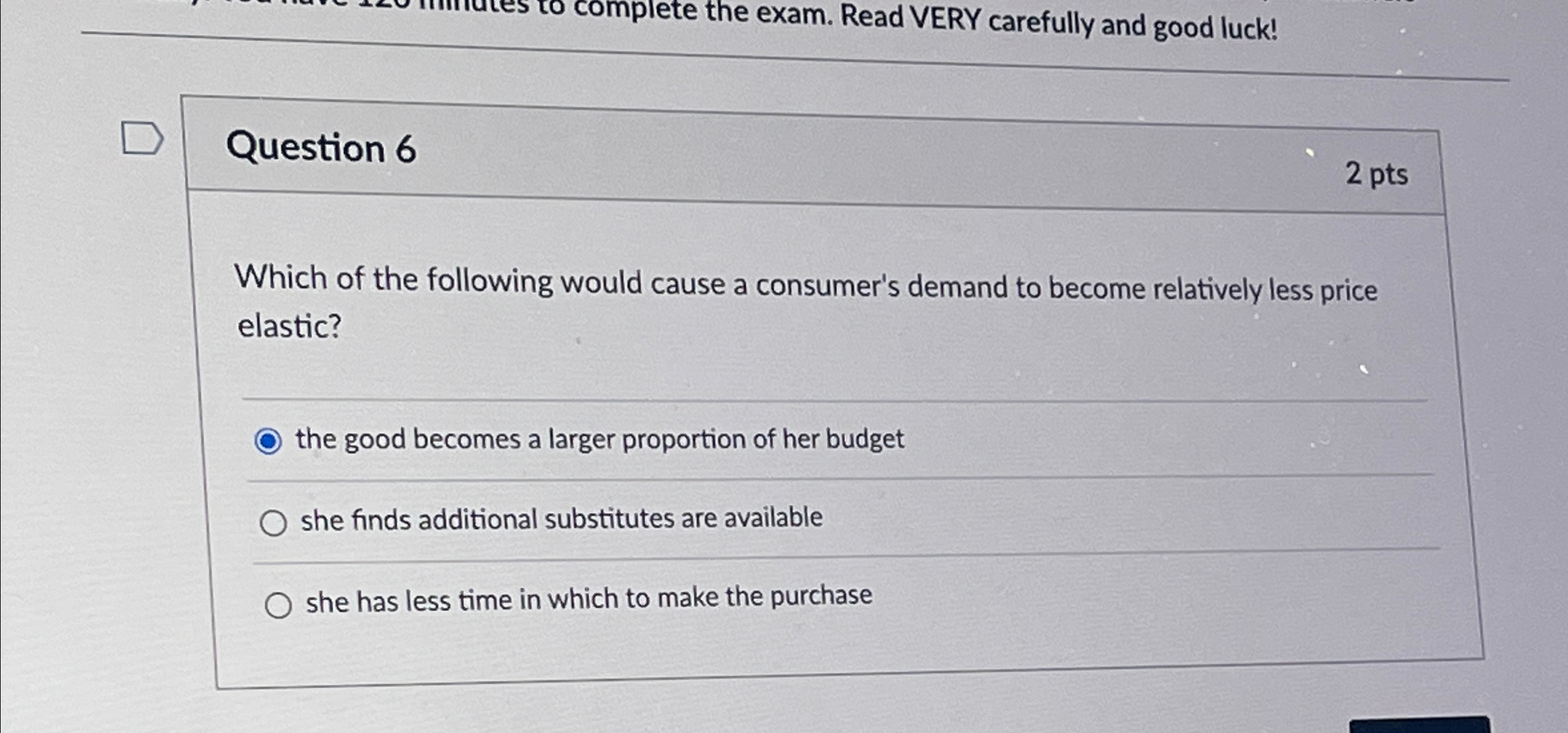 Solved o complete the exam. Read VERY carefully and good | Chegg.com