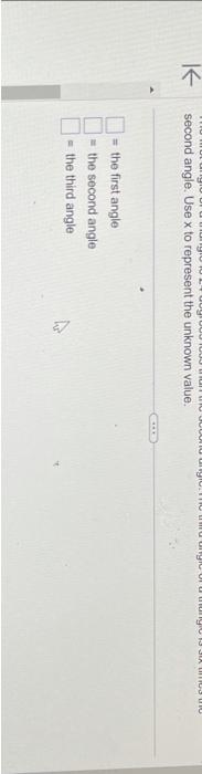 Solved 4+2y=85y−2A=101r(m+n)second angle. Use x to represent | Chegg.com