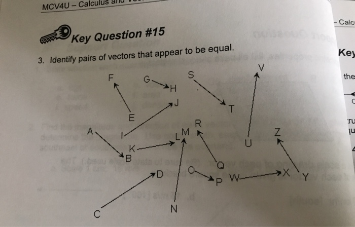 Solved MCV4U - Calculus and un - Calc wa? Key Question #15 | Chegg.com