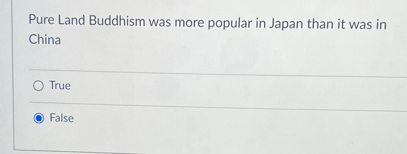 Solved Pure Land Buddhism was more popular in Japan than it | Chegg.com