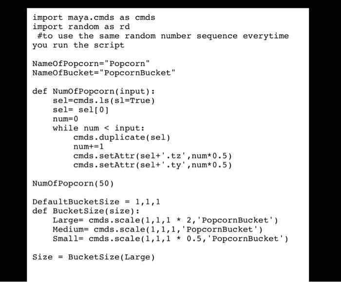 Solved I'm getting an error that "large" is not defined when | Chegg.com