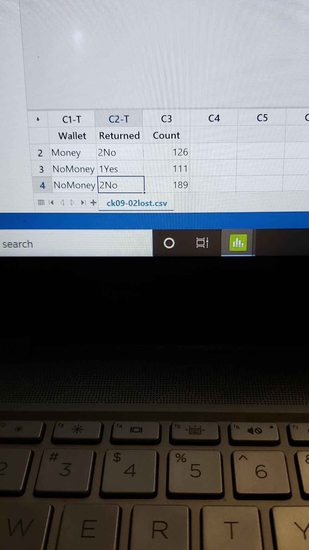 Solved 9.2 Condition on wallet. Refer to the previous | Chegg.com