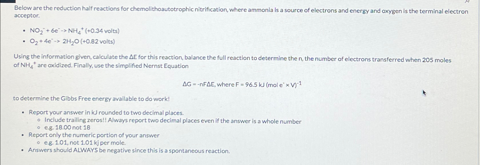 Solved Below Are The Reduction Half Reactions For