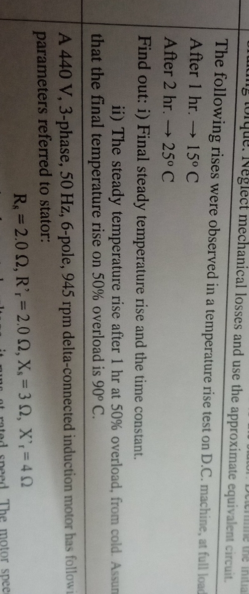 The following rises were observed in a temperature | Chegg.com