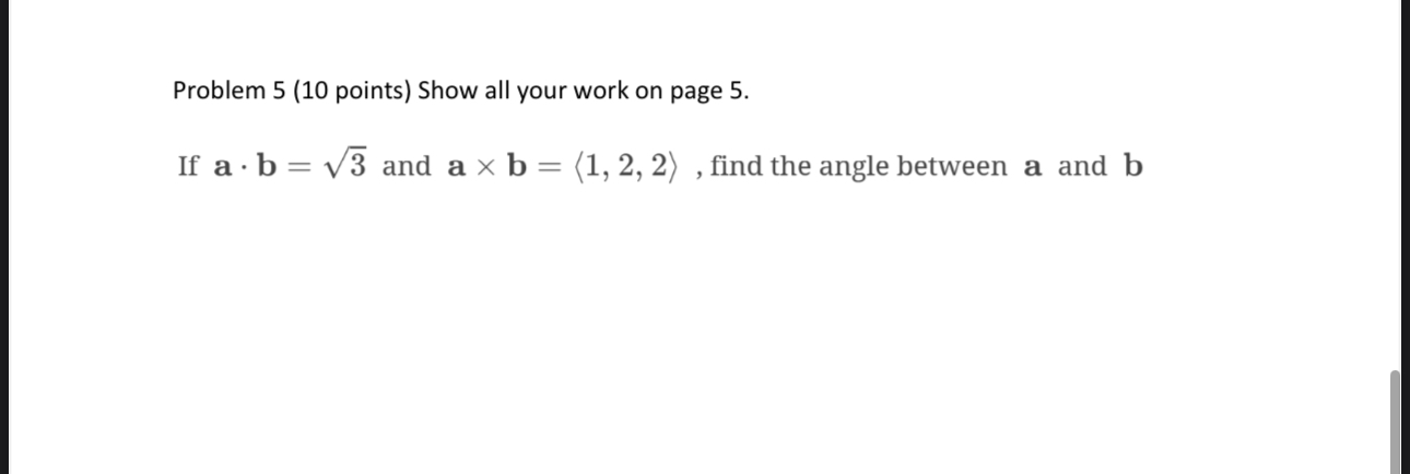 Solved Problem 5 10 ﻿points ﻿show All Your Work On Page