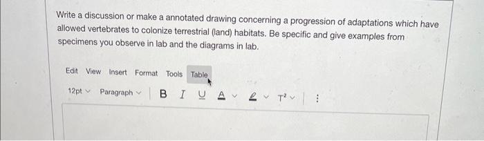 Solved Write a discussion or make a annotated drawing | Chegg.com