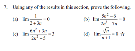 Solved Using any of the results in this section, prove the | Chegg.com