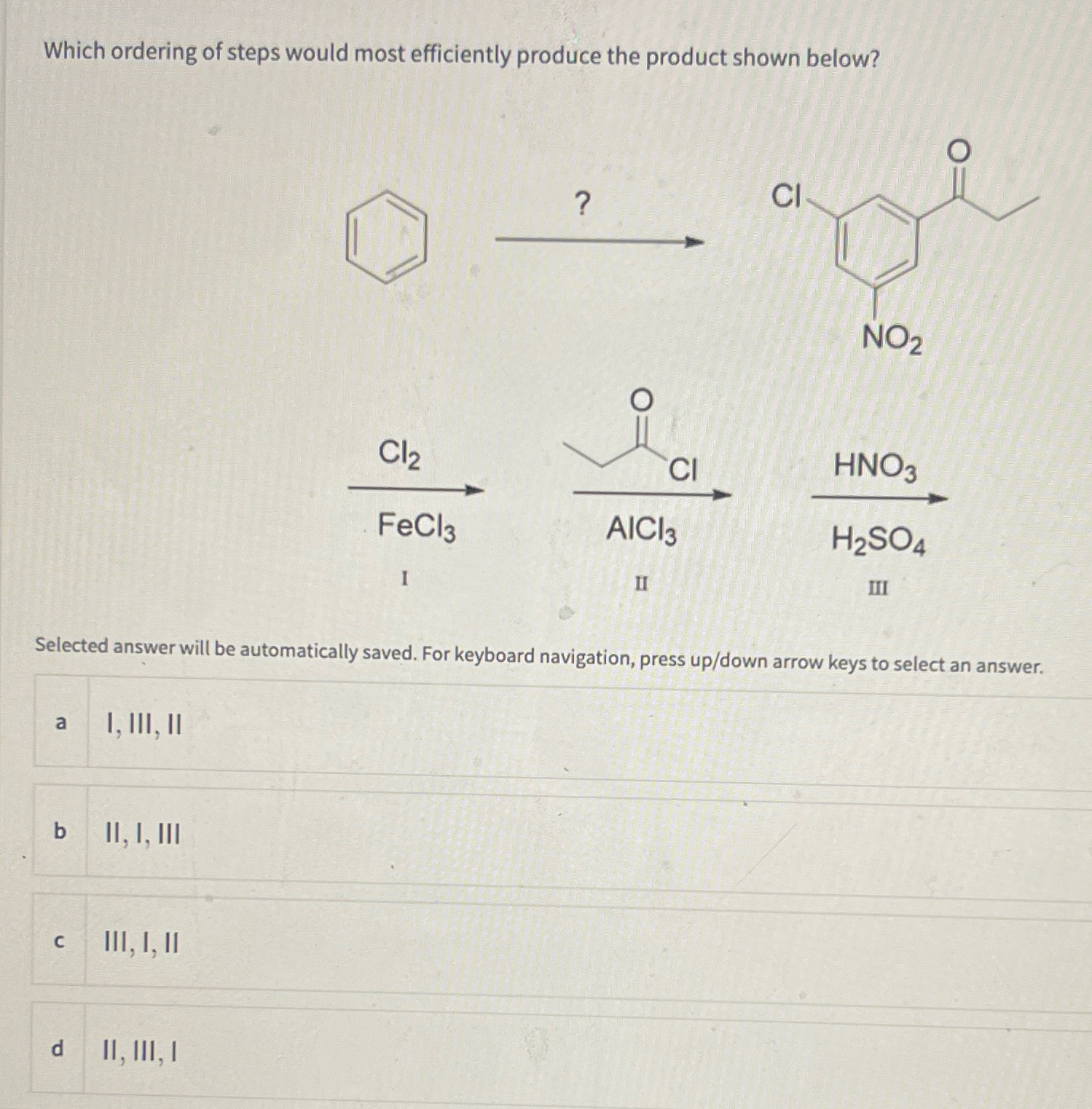 Solved Which ordering of steps would most efficiently | Chegg.com