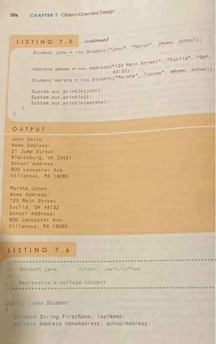 Solved CS 151 Program 11: Student Class Do programming | Chegg.com