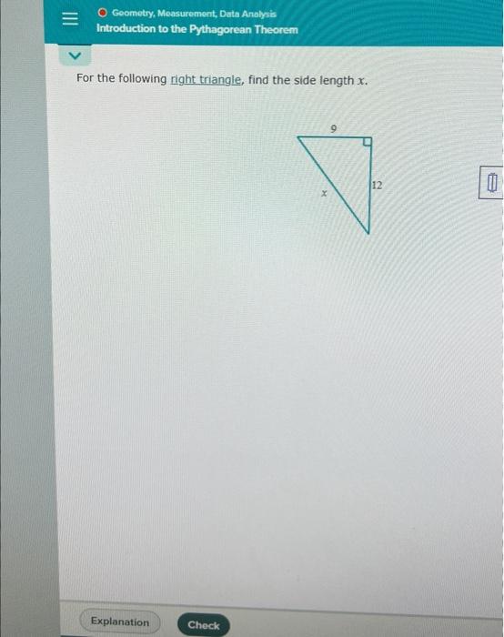 Solved V O Geometry, Measurement, Data Analysis Introduction | Chegg.com