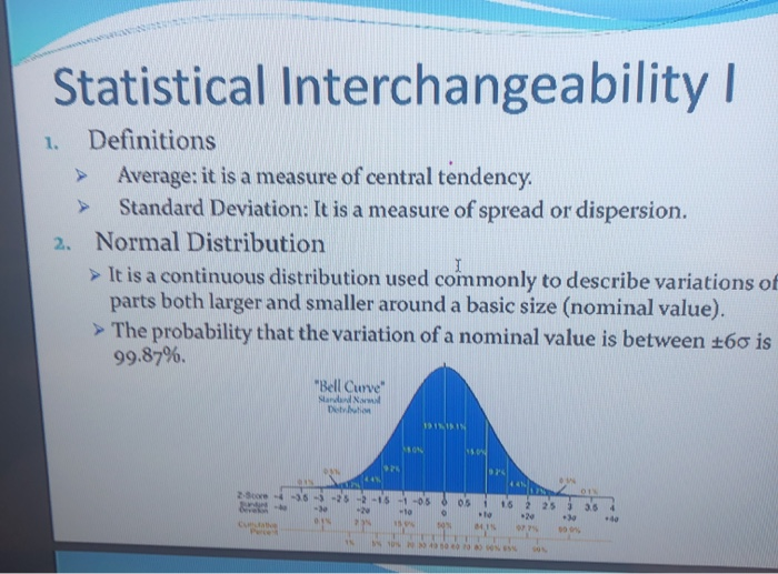 Solved * Statistical tolerancing! X Example 2 Revisited | Chegg.com