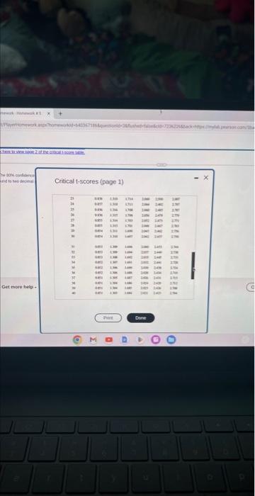 Solved Construct an 80% confidence interval to estimate the | Chegg.com
