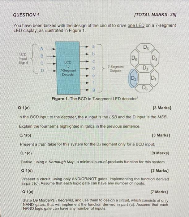Solved You have been tasked with the design of the circuit | Chegg.com