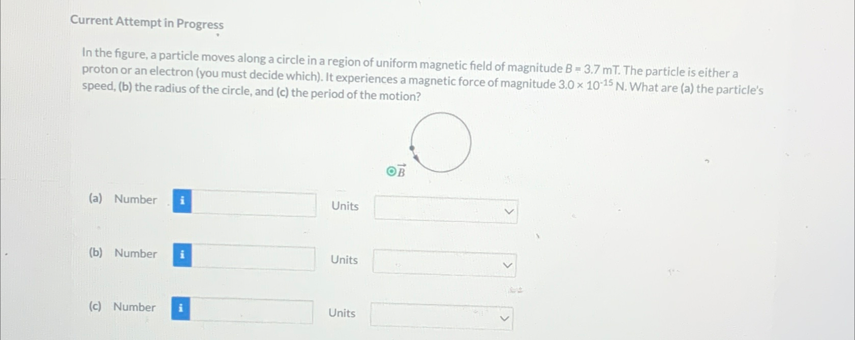 Solved Current Attempt in ProgressIn the figure, a particle | Chegg.com