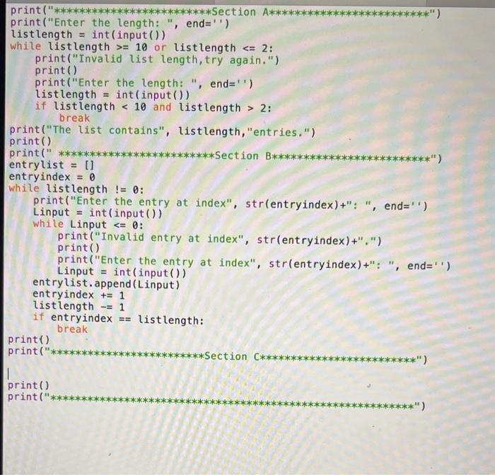 Solved I already finishd A and B please complete part C | Chegg.com