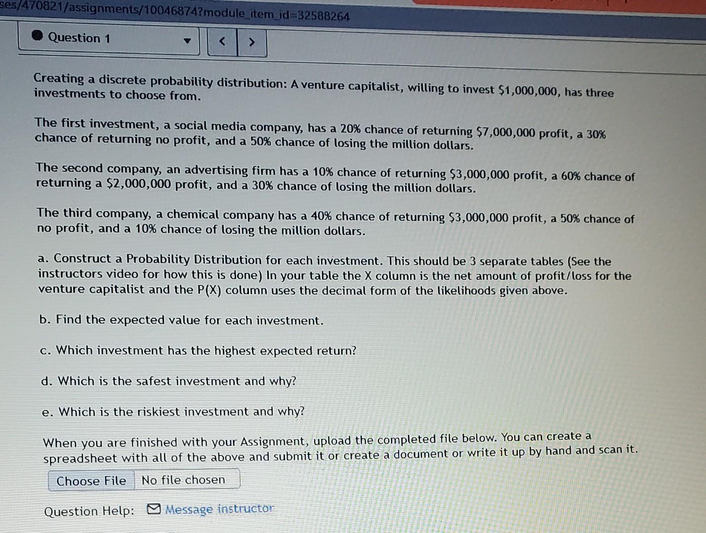 Solved Creating a discrete probability distribution: A | Chegg.com