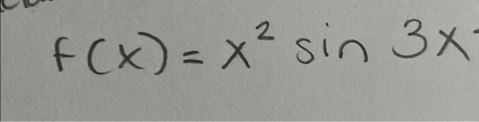 Solved Find the maclaurin series for f(x). Build it using | Chegg.com
