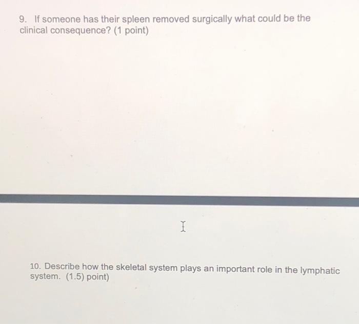 Solved BIOS255 Week 4 Lymphatic System Lymphatic System Lab | Chegg.com