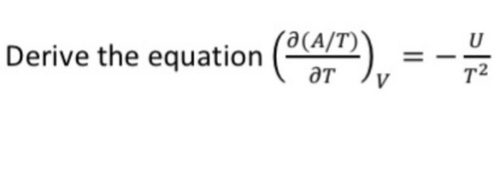 Solved Derive the equation ar), T2 | Chegg.com