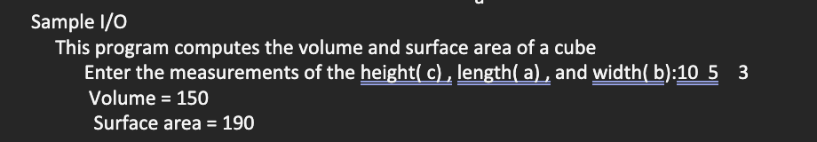 Solved This is my whole code, but this is what the output | Chegg.com