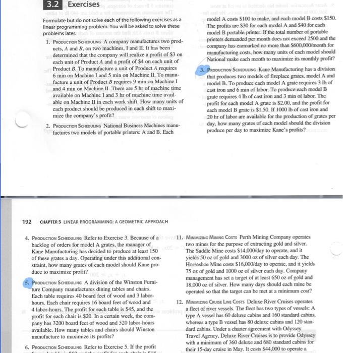 Solved In Exercises 11-18, write a system of linear | Chegg.com