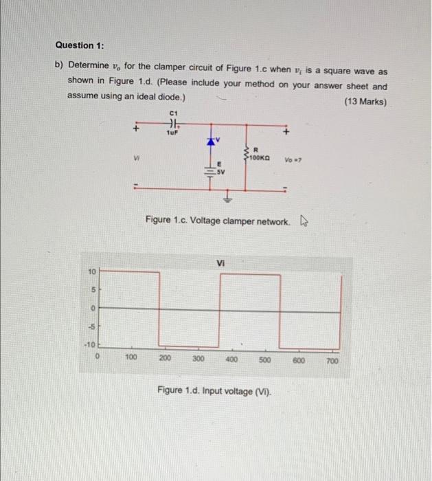 Solved (15 Marks) Question 2: a) For the Zener diode network | Chegg.com Solved (15 Marks) Question 2: a) For the Zener diode network | Chegg.com