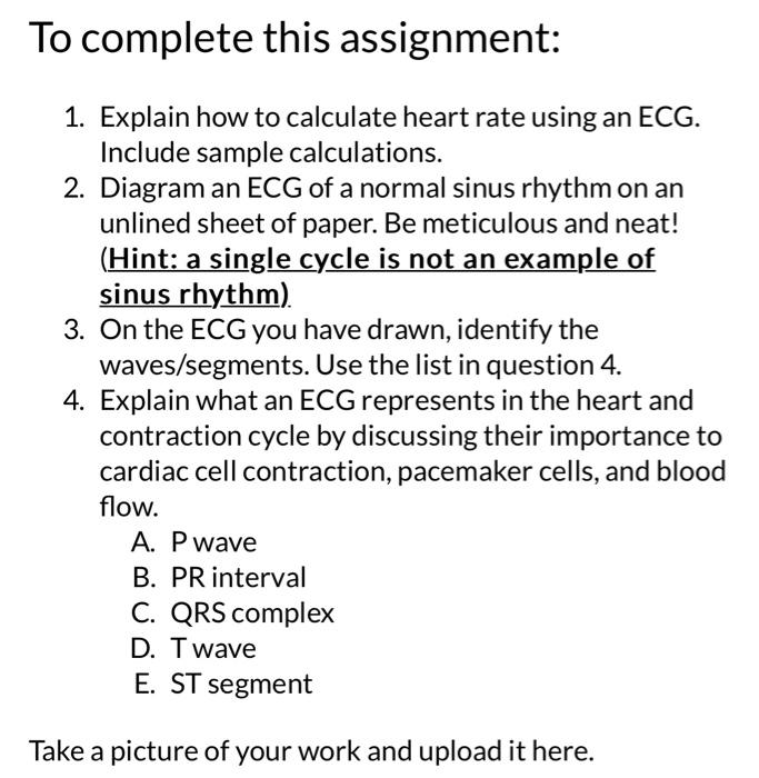 To complete this assignment: 1. Explain how to | Chegg.com