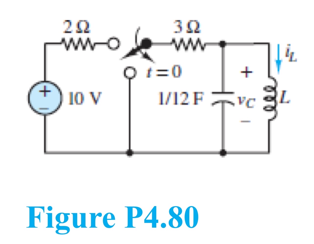 Solved 4.81 ﻿Assume the circuit in Figure P4.80 ﻿is in DC | Chegg.com