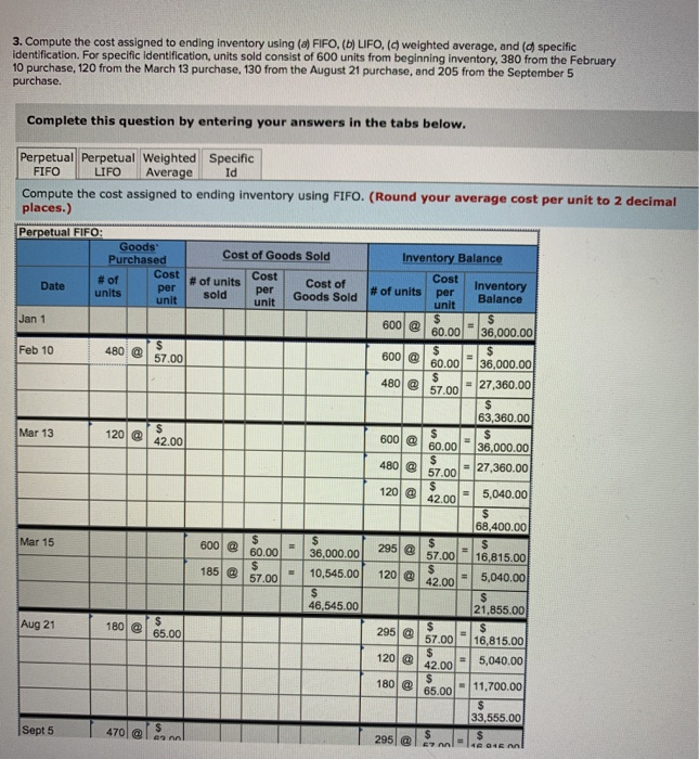 Solved Problem 5-3A Perpetual: Alternative cost flows LO P1 | Chegg.com