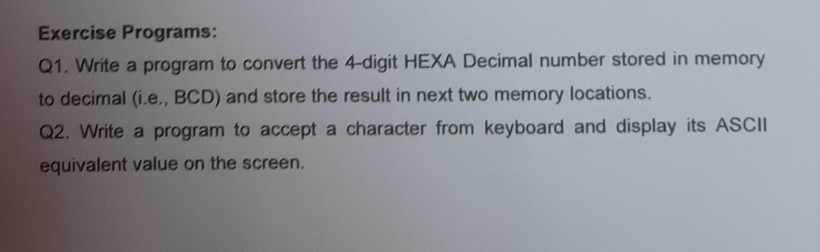 Solved please write the code for microprocessor and | Chegg.com