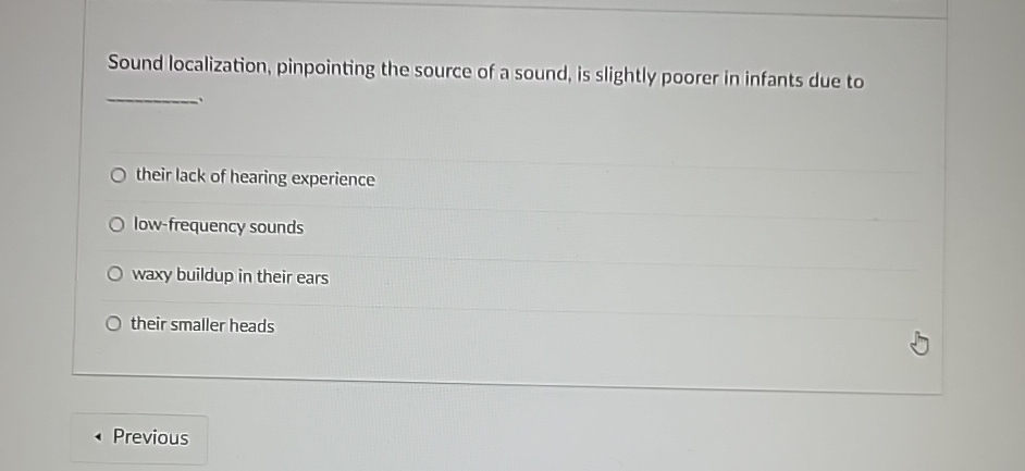 Solved Sound localization, pinpointing the source of a | Chegg.com