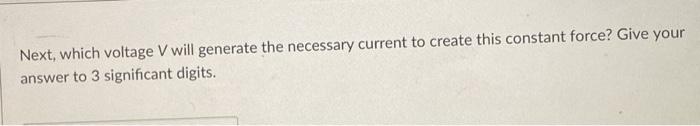 Solved Magnetic forces can be used to accelerate projectiles | Chegg.com