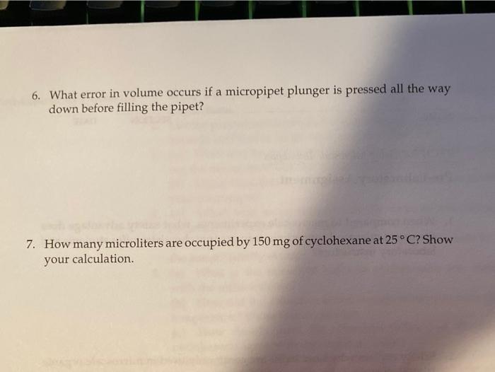 Solved TECH 702 - Using Microscale Techniques Final Report | Chegg.com