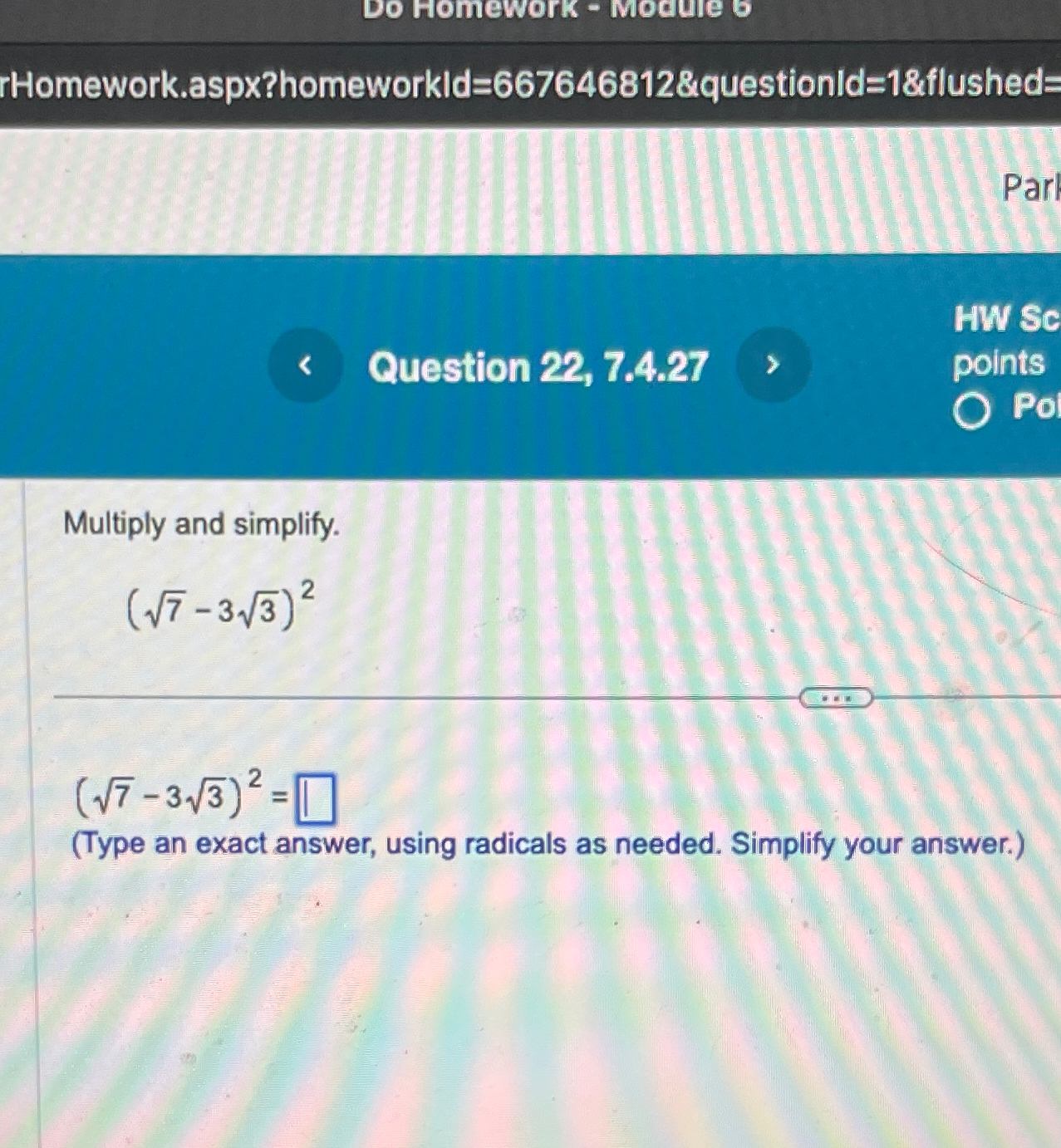 Solved Question | Chegg.com