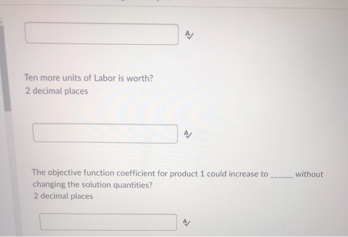Solved Variable Cells Final Reduced Objective Allowable | Chegg.com