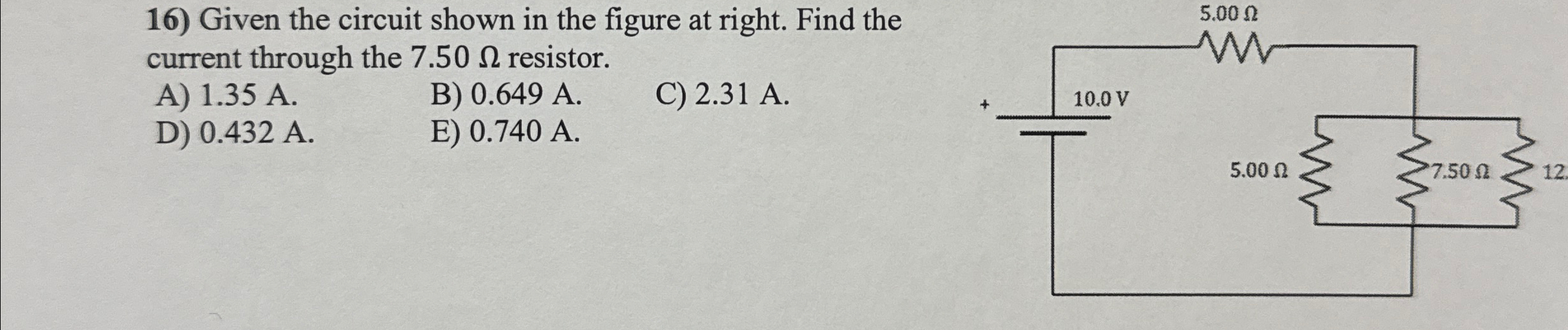 Solved Given the circuit shown in the figure at right. Find | Chegg.com