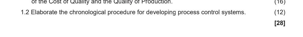 Solved 1.2 Elaborate the chronological procedure for | Chegg.com