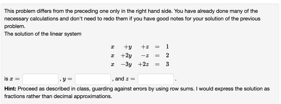 Solved This problem differs from the preceding one only in | Chegg.com
